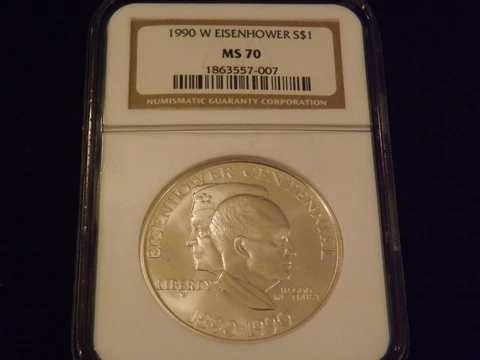 1990 US Modern Silver/Clad Commemorative Coins - HiCollectors