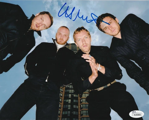 Coldplay Autographs - HiCollectors