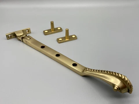 Antique Brass Window Latches - HiCollectors